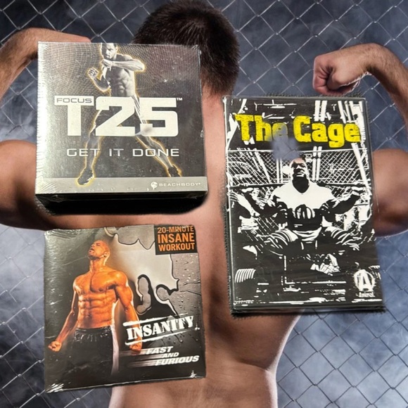 Beachbody | Other | New Sealed Workout Dvds Focus T25 Full Set Insanity ...